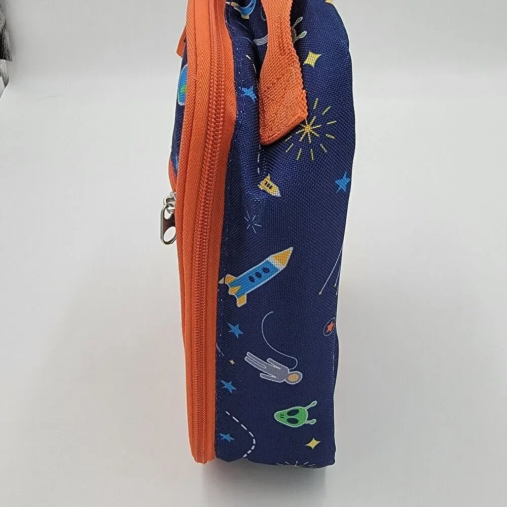 Olivet | Accessories | Olivet Outer Space Insulated Lunch Bag Orange ...